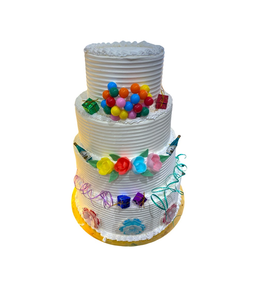 Gâteaux 4 étage forme rond